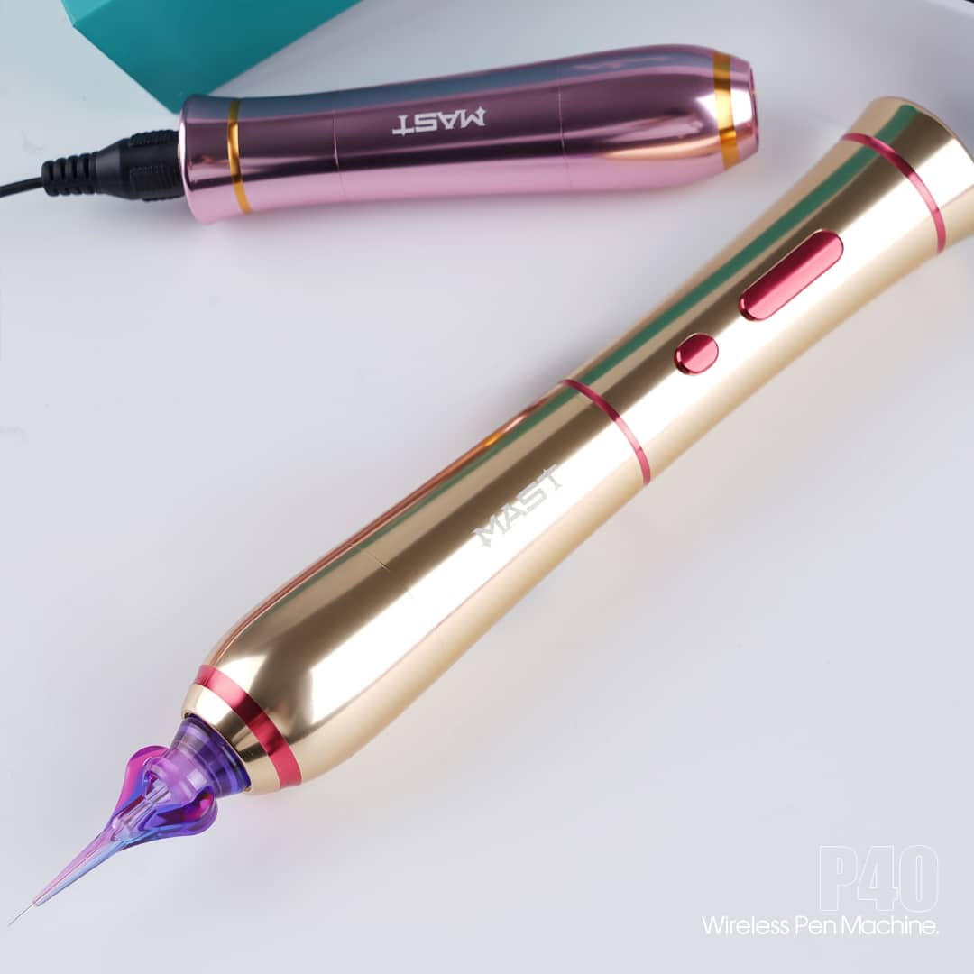 Dragonhawk Wireless Tattoo Pen Machine with 2.5MM Stroke Permanent mak ...